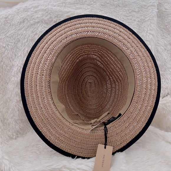 Halogen | Accessories | New Halogen Womens Adjustable Straw Hat Tan ...